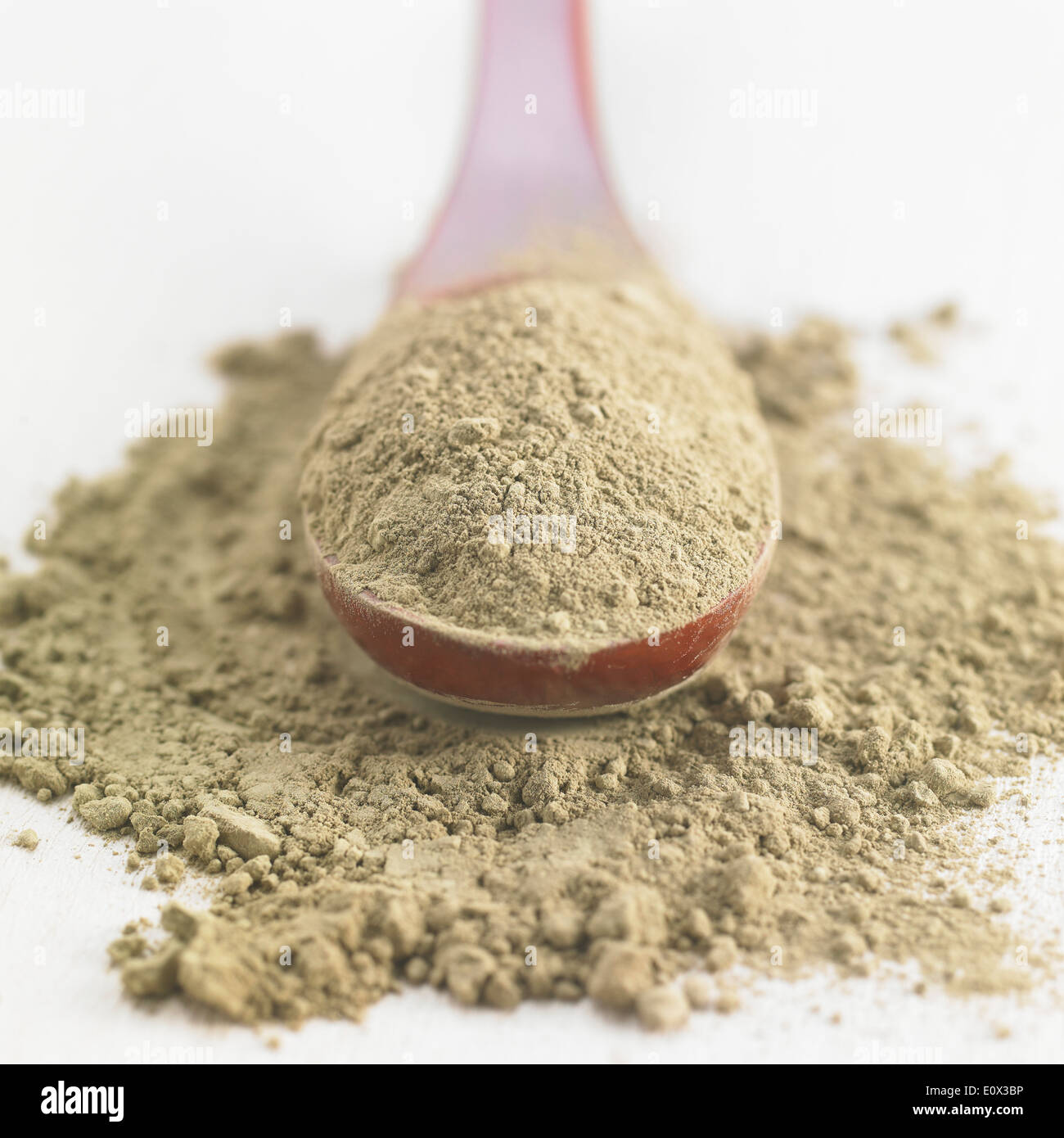 Powder tea spoon hi-res stock photography and images - Alamy