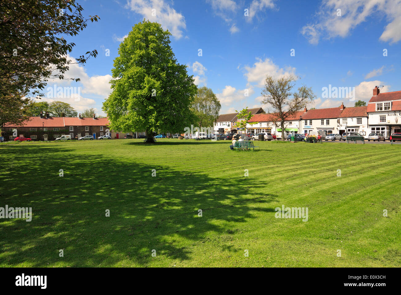 High Green, Great Ayton, North Yorkshire, England, UK Stock Photo - Alamy