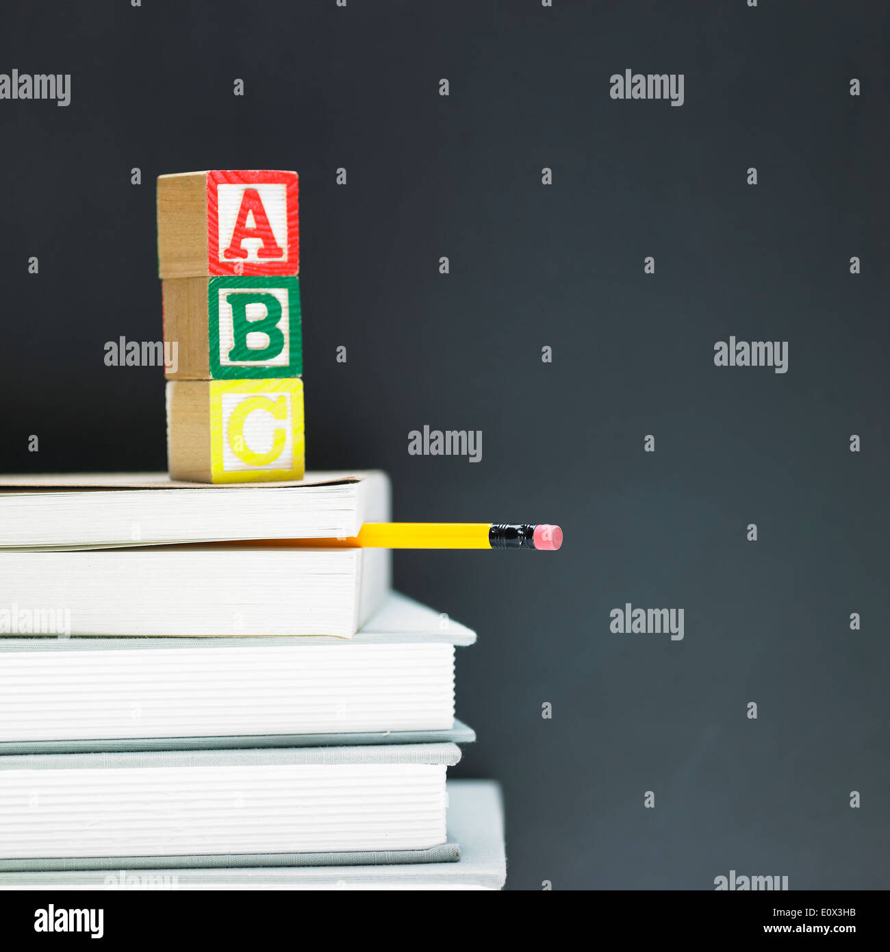 Alphabet book design hi-res stock photography and images - Alamy