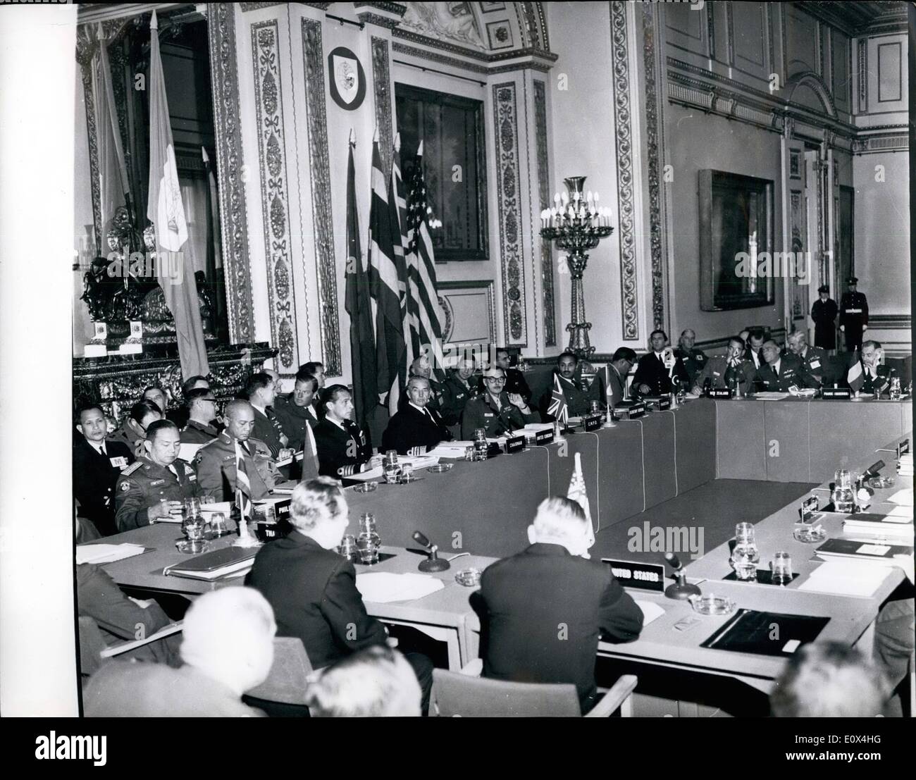 Apr. 04, 1965 - Seato Military meeting opens. Photo shows general view ...