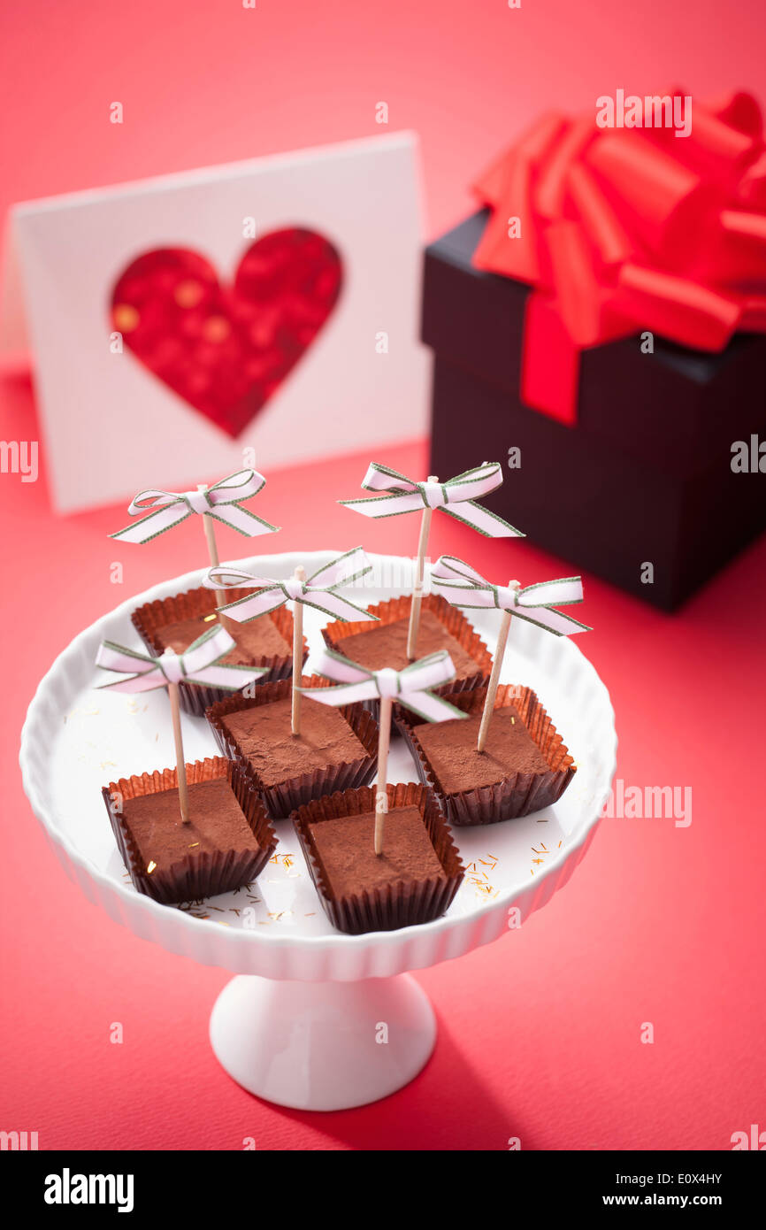 Chocolate present hi-res stock photography and images - Alamy