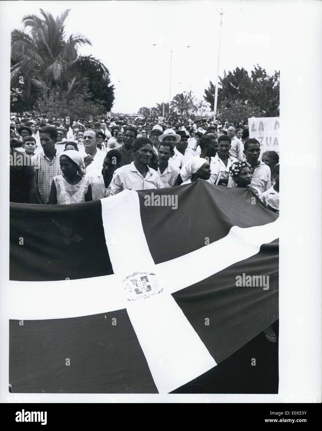 May 27, 1965 - Dominican Republic After Gen. Imberto's mass rally about ...
