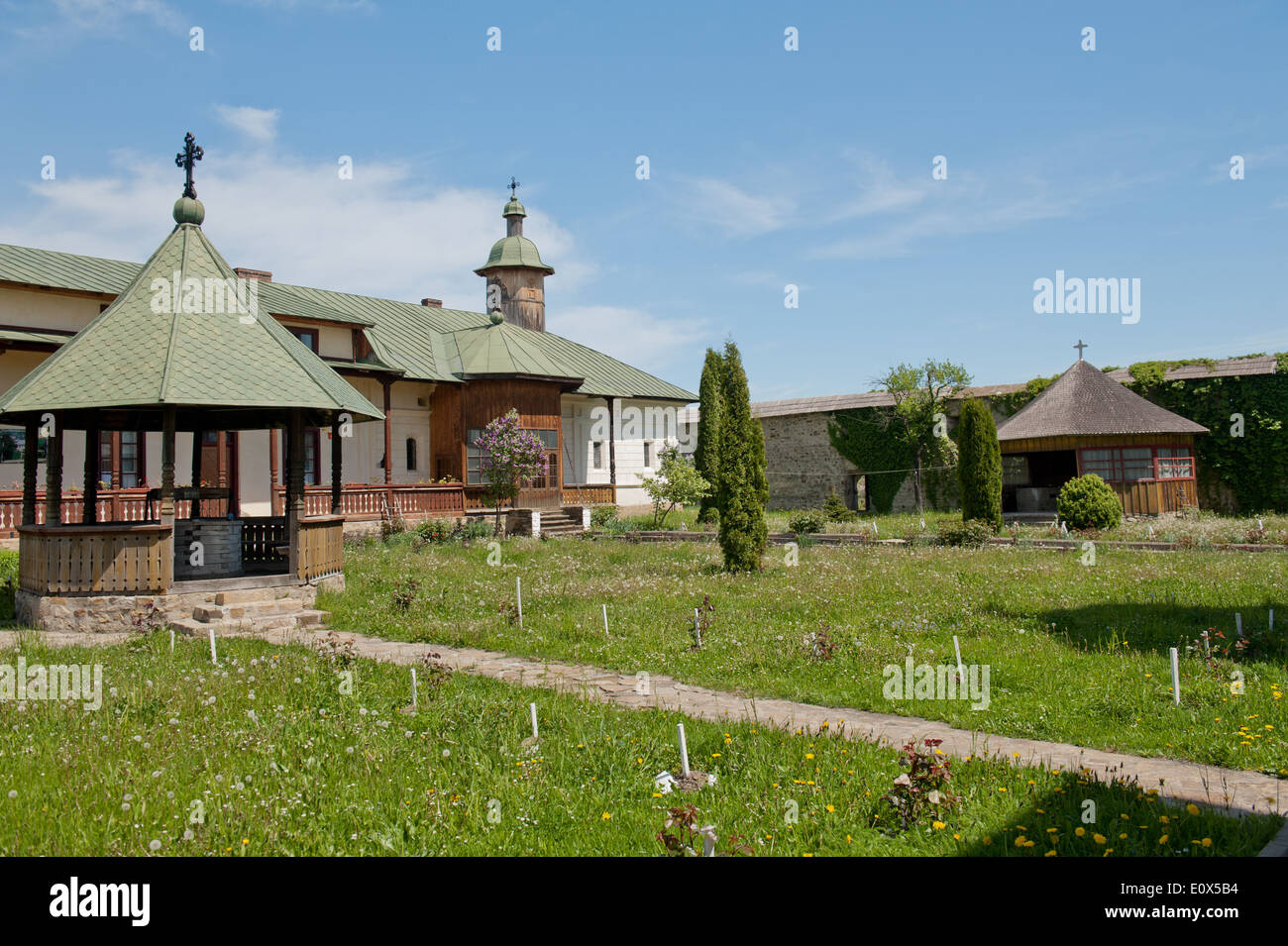 Rasca Monastery in Bucovina, Romania Stock Photo - Alamy