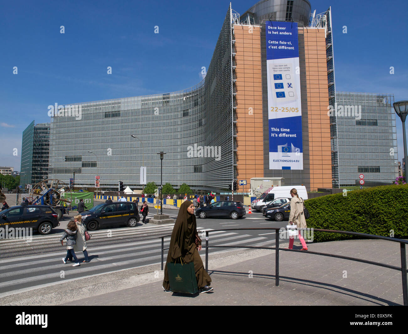 The berlaymont building hi-res stock photography and images - Alamy