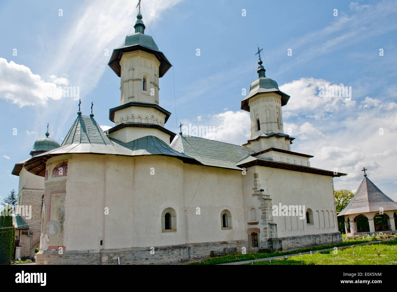 Rasca Monastery in Bucovina, Romania Stock Photo - Alamy
