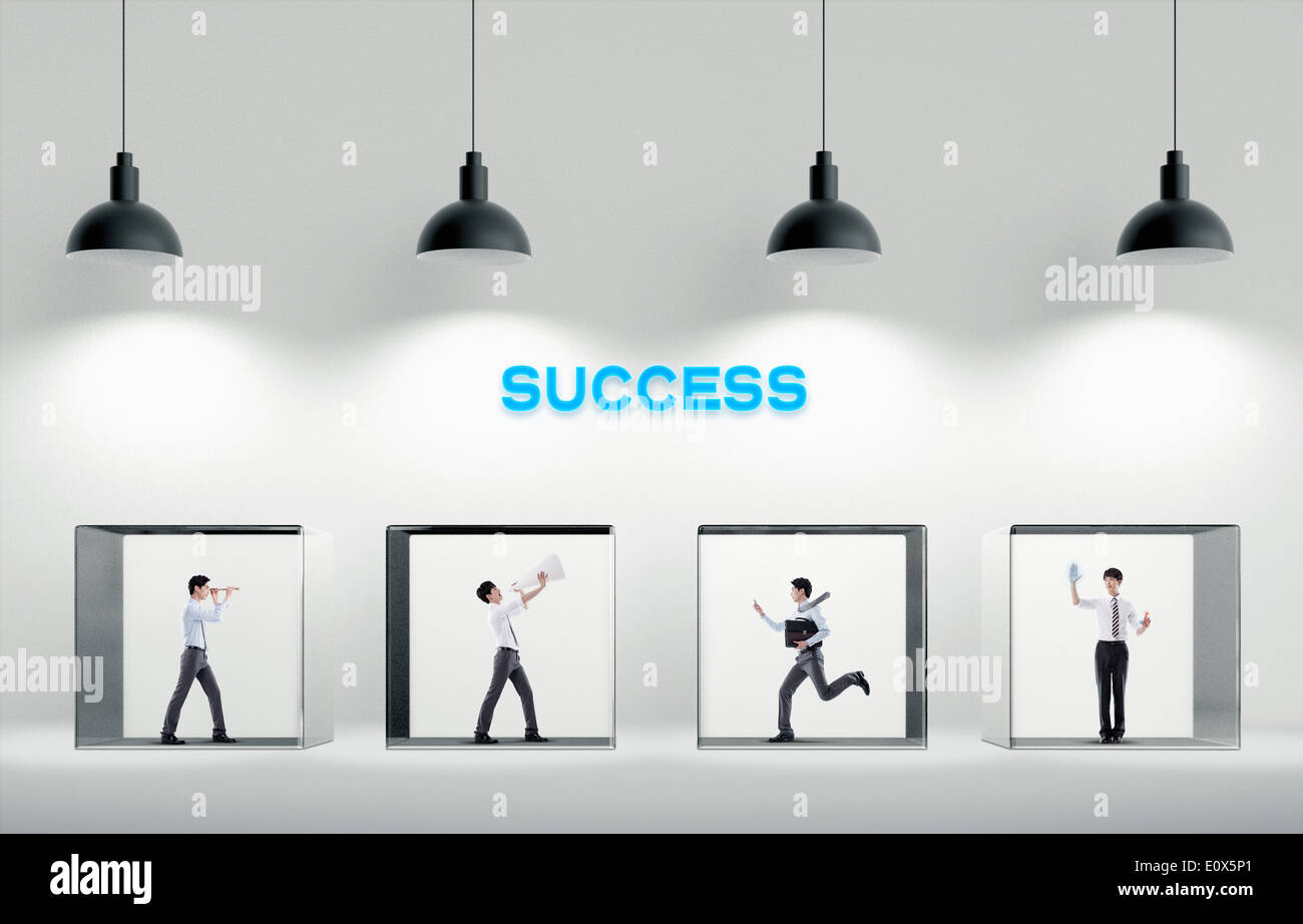 business men working for success Stock Photo - Alamy