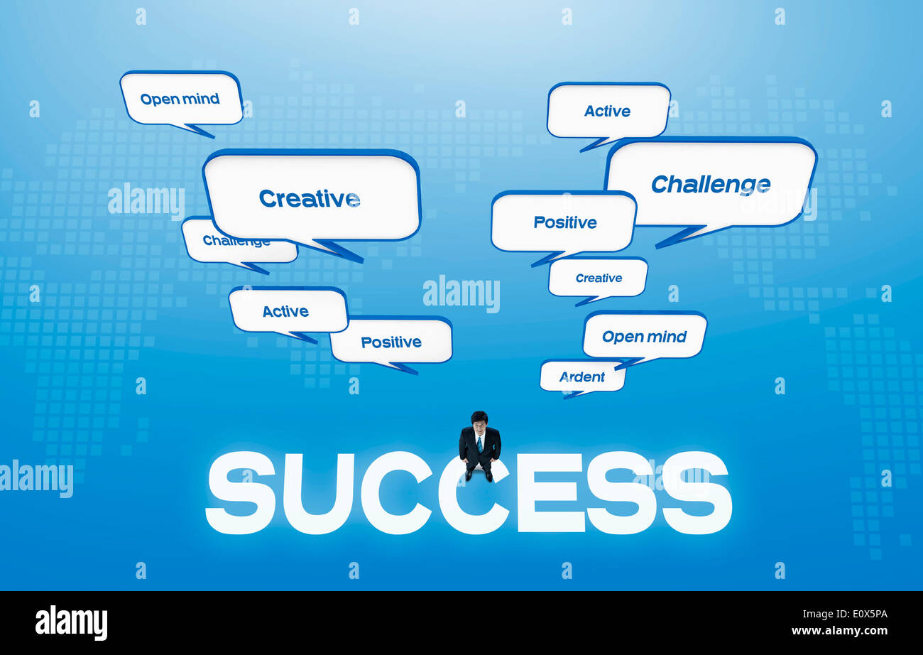 a business man with many capabilities Stock Photo - Alamy