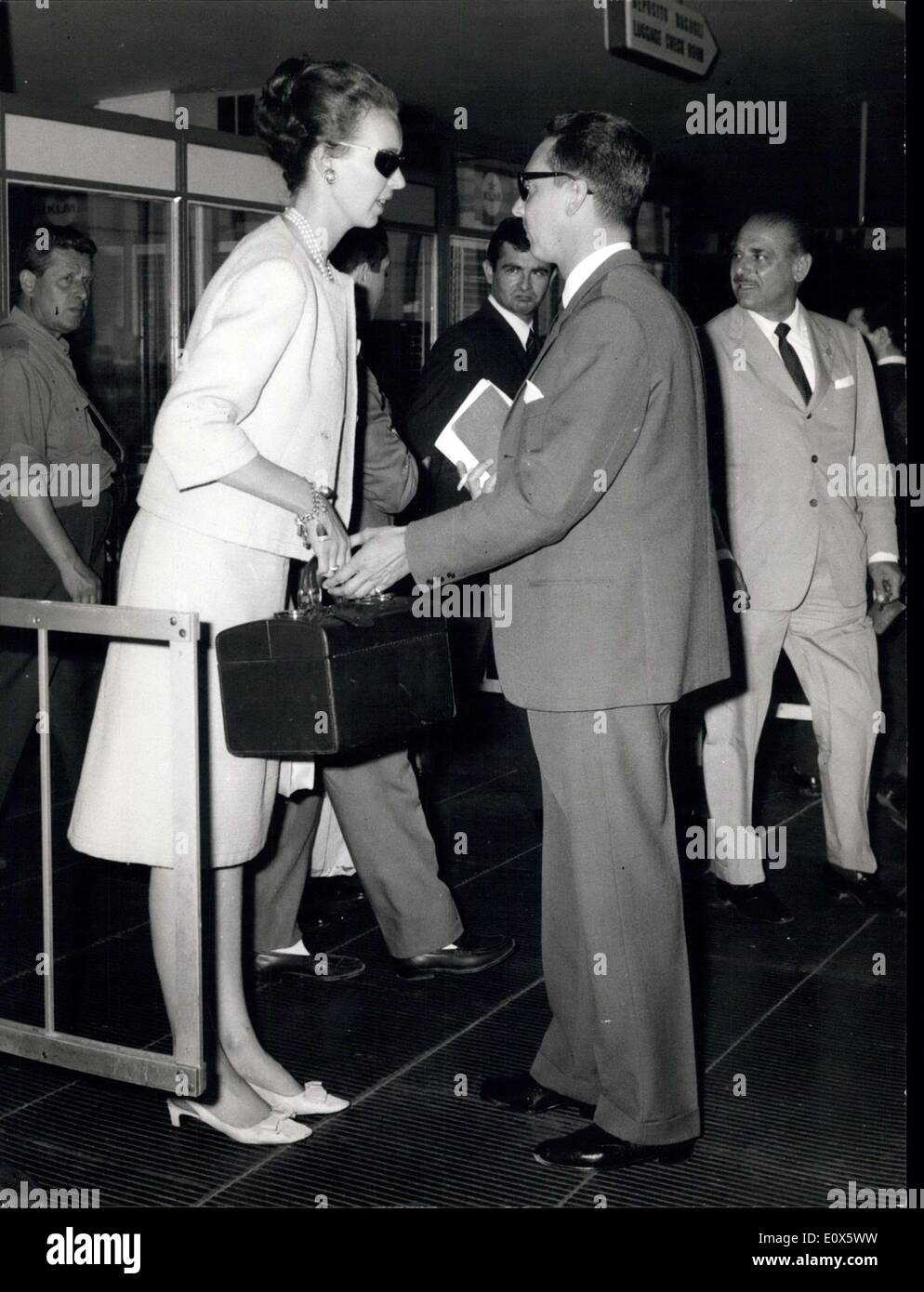Jun. 16, 1965 - Italian Princess Maria Gabriella of Savoia daughter of ...
