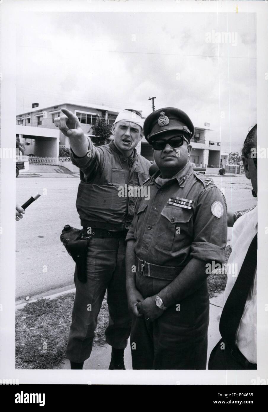 May 05, 1965 - Dominican Civil War - Santo Domingo: Indian Major ...
