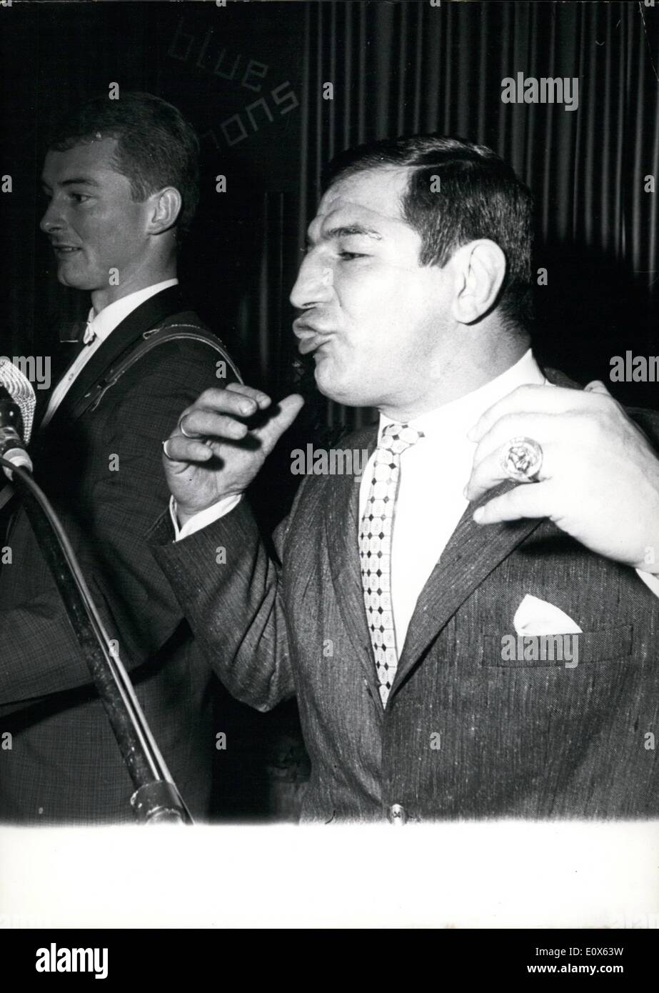 May 05, 1965 - Clear the Ring for the First Round is it called out for ...