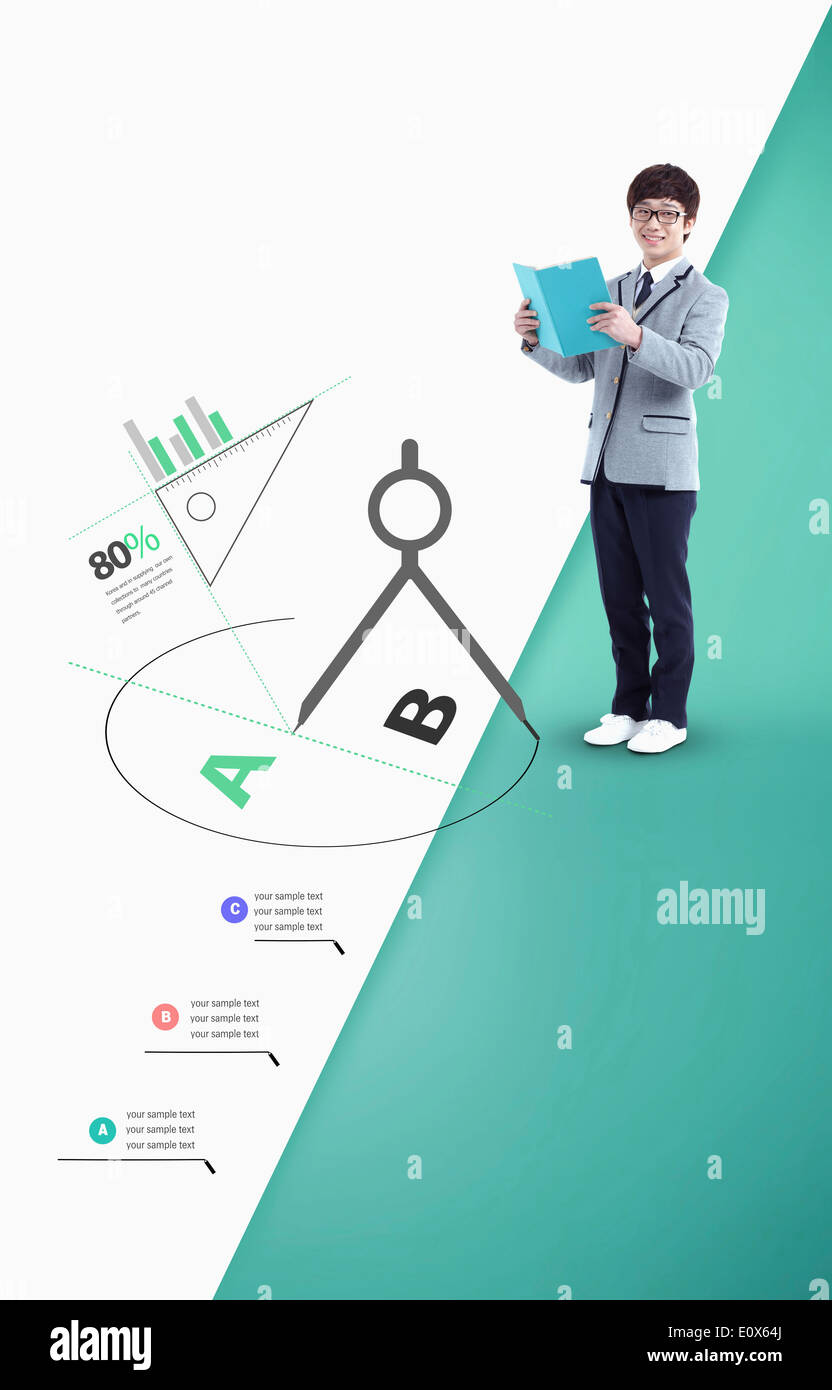 a student studying algebra Stock Photo - Alamy