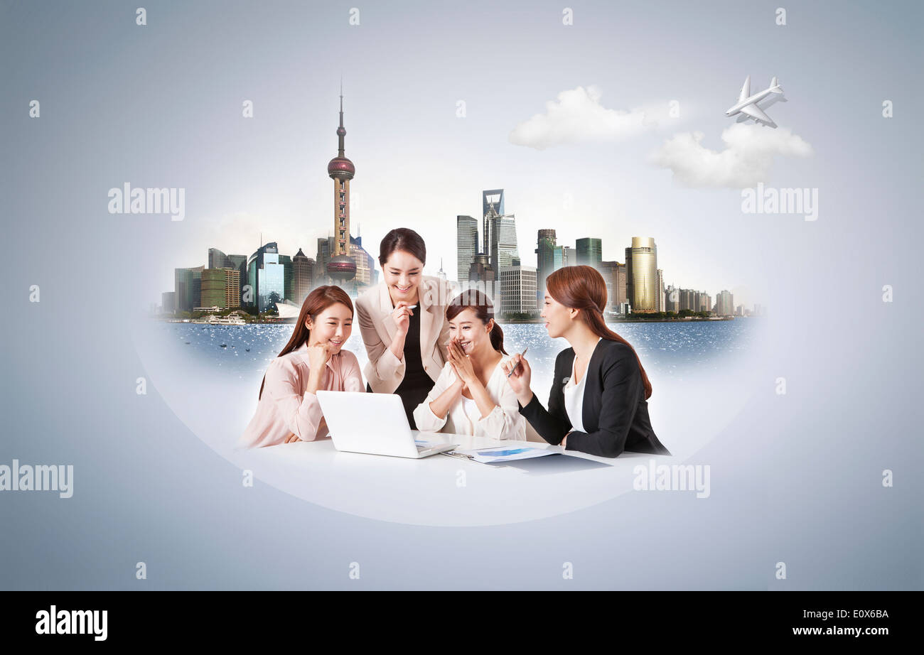 Working in foreign countries hi-res stock photography and images - Alamy