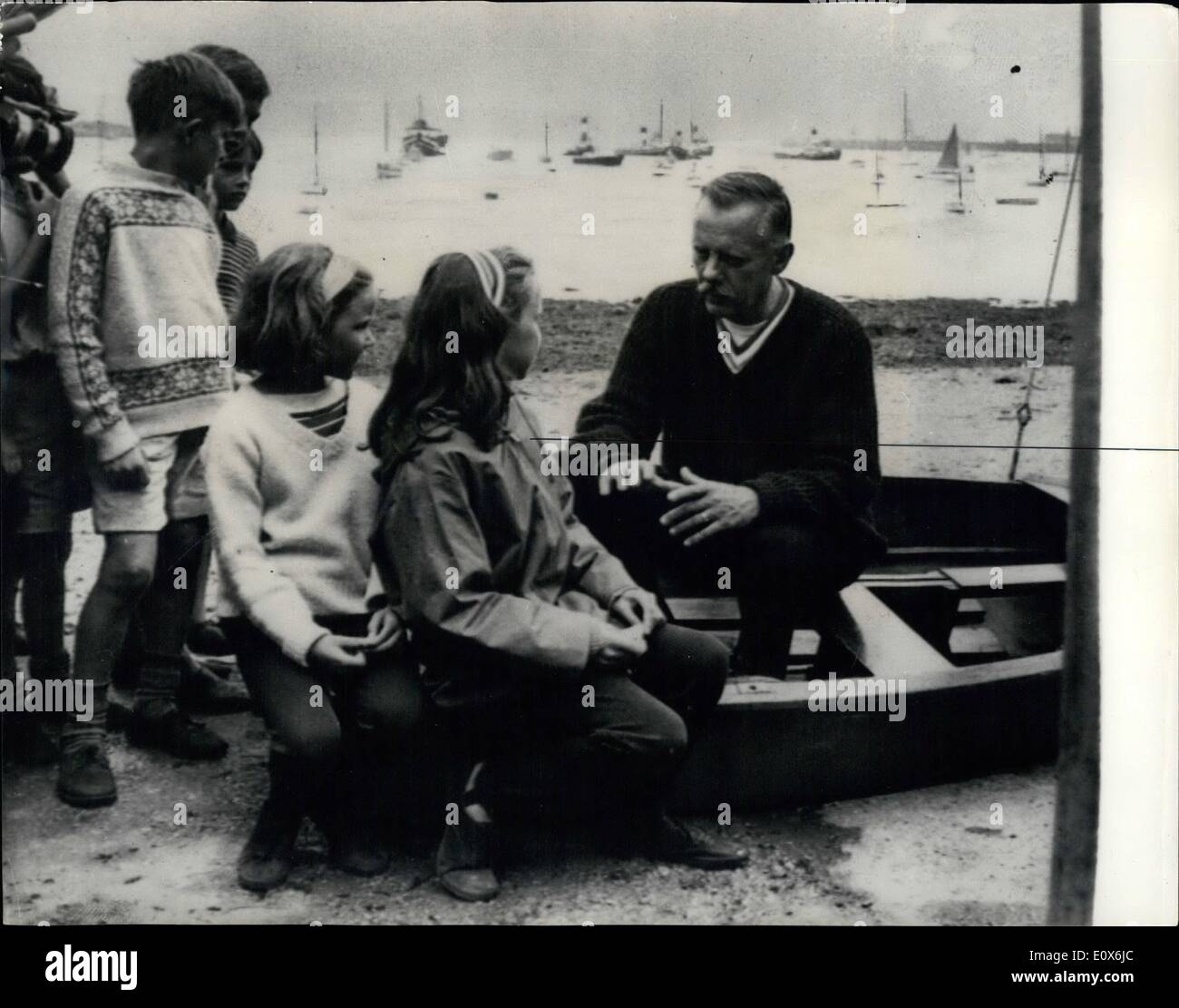 Aug. 08, 1965 - Just like the famous painting ''The Boyhood of Raleigh ...