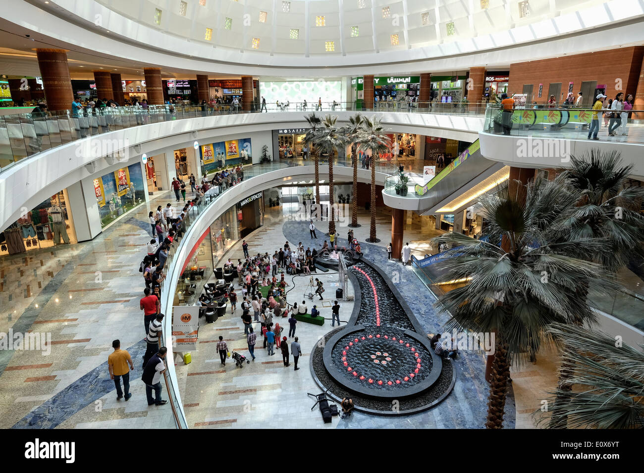 Al Ghurair shopping mall in Dubai United Arab Emirates Stock Photo - Alamy