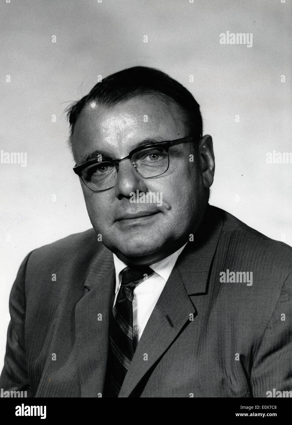 Aug 31, 1965; New York, NY, USA; American Diplomat DONALD C. BERGAS ...