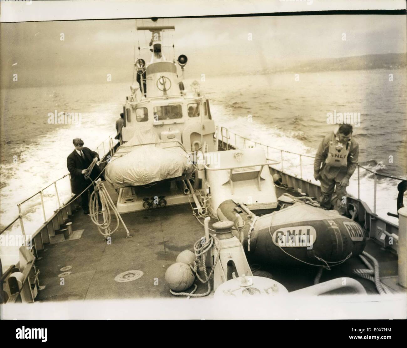 Sep. 09, 1965 - New All Steel lifeboat on show for the first time on ...