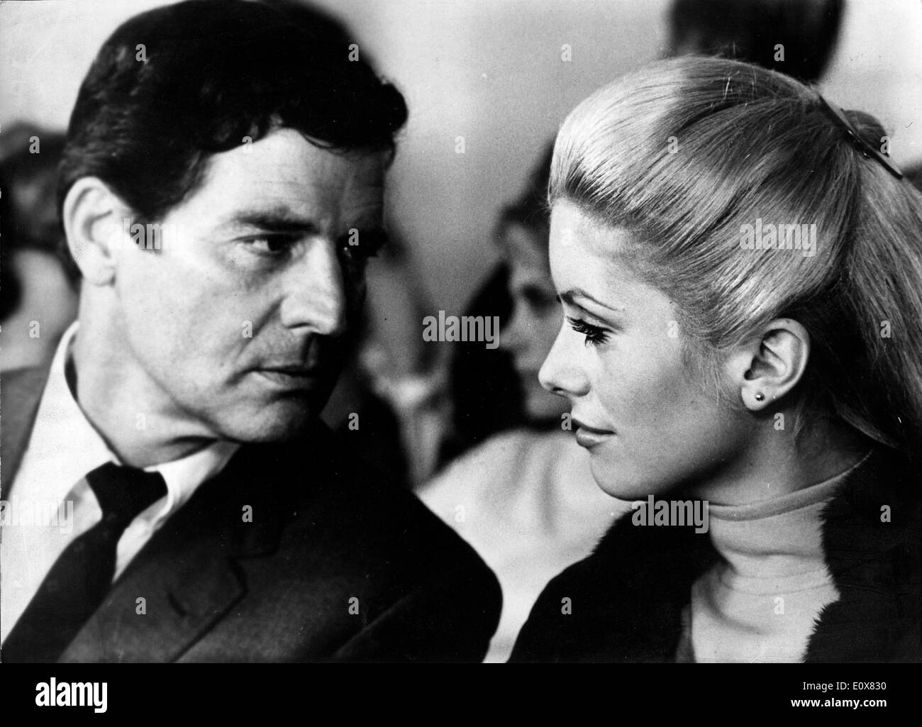 Catherine deneuve Black and White Stock Photos & Images - Alamy