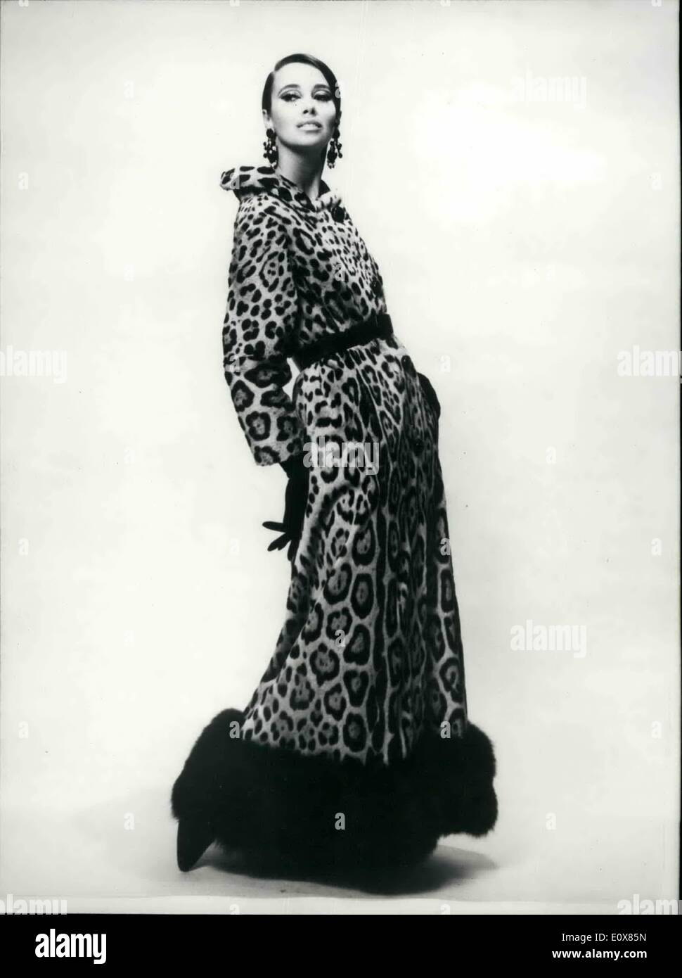 Aug. 08, 1965 - Paris Fashions OPS Revillon the Famous Furrier , has ...