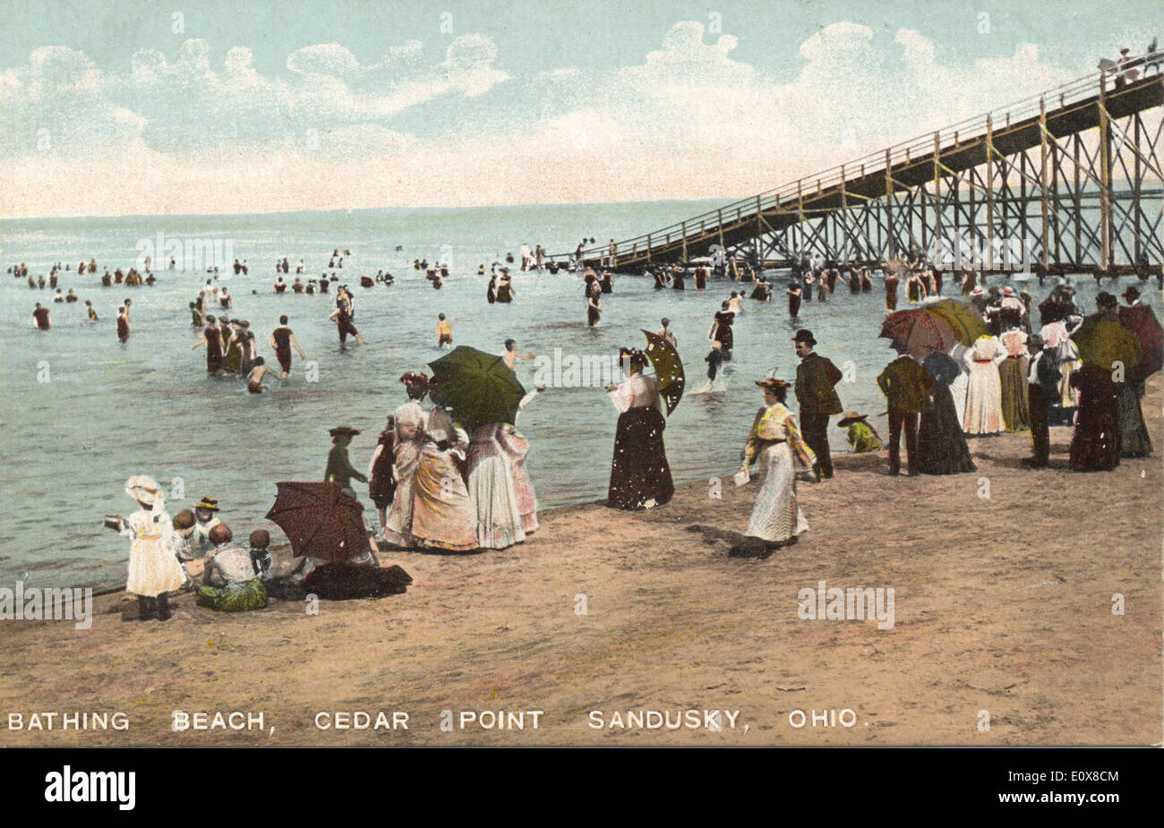 Cedar point amusement park ohio tourist hi-res stock photography and ...