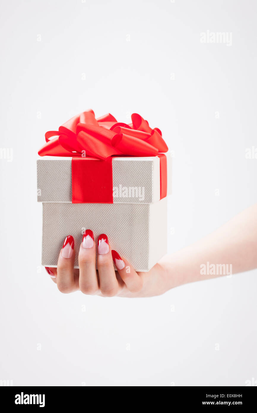 Catching present hi-res stock photography and images - Alamy