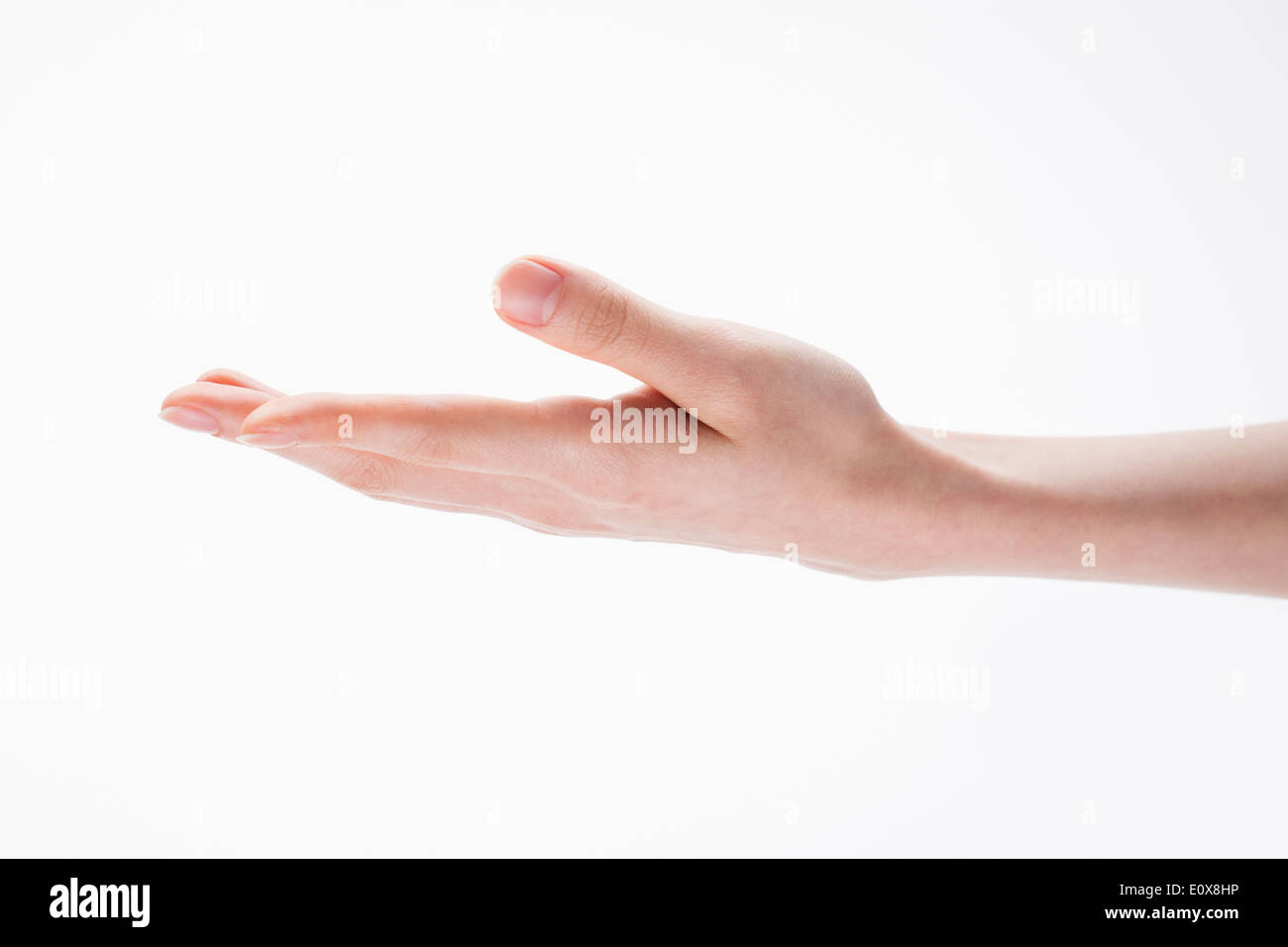Hand palm up hi-res stock photography and images - Alamy
