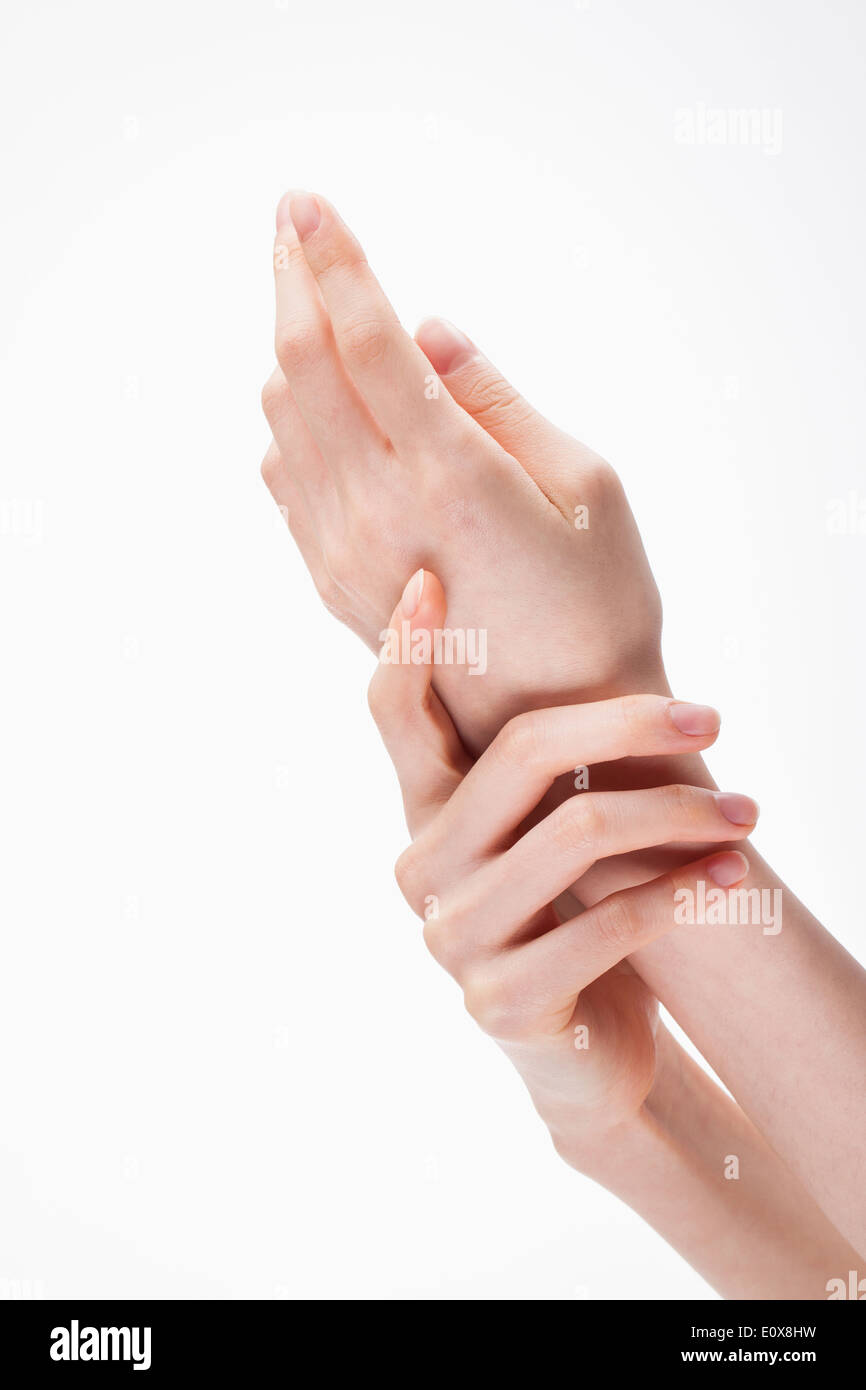 Rub hand hi-res stock photography and images - Alamy