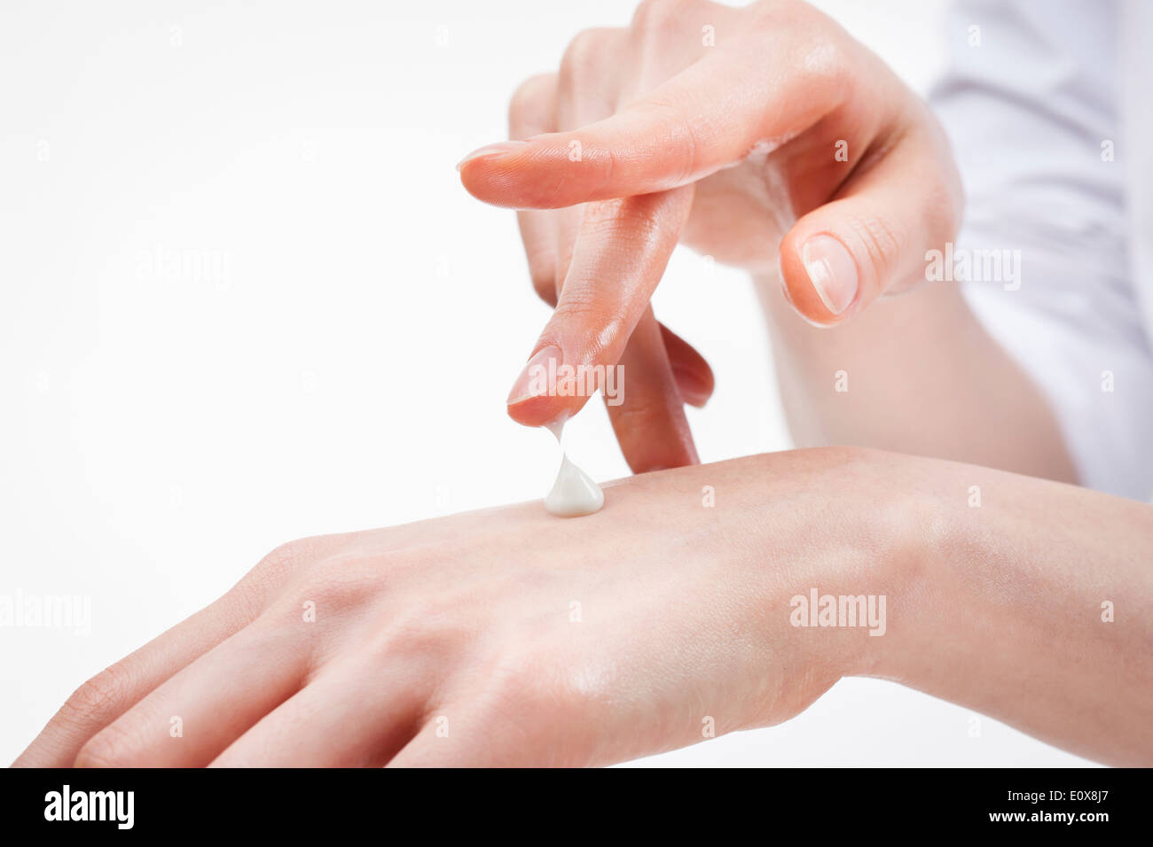 Rubbing hand hi-res stock photography and images - Alamy