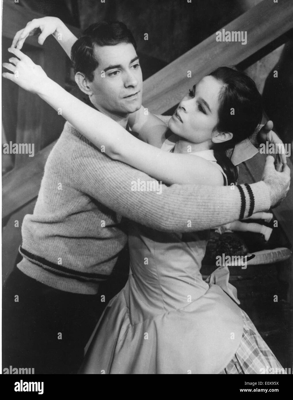 Oct. 8, 1965 - Paris, France - Ballet Dancer GERALDINE CHAPLIN performs ...
