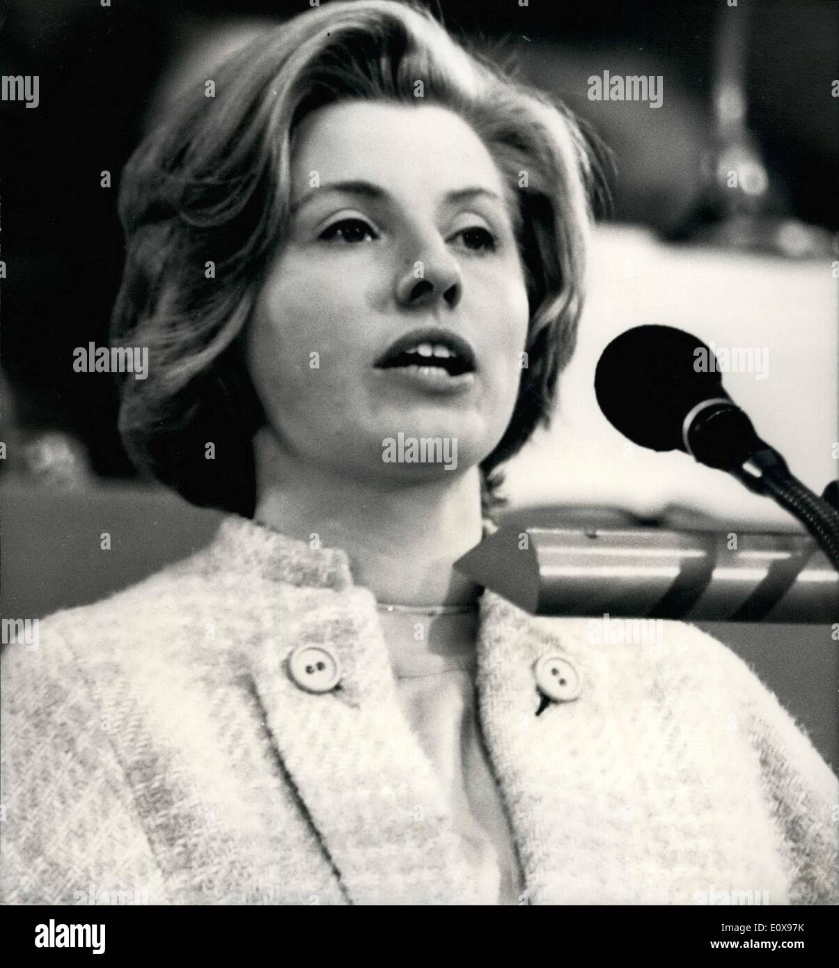 Oct. 10, 1965 - The Annual Tory Party Conference at Brighton.: Miss ...