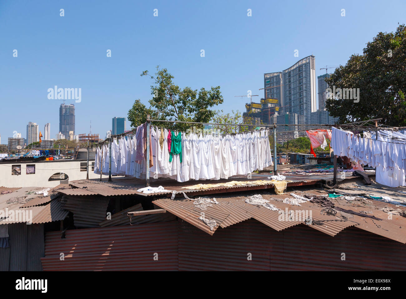 Dhobi Ghat, Mumbai India Stock Photo - Alamy