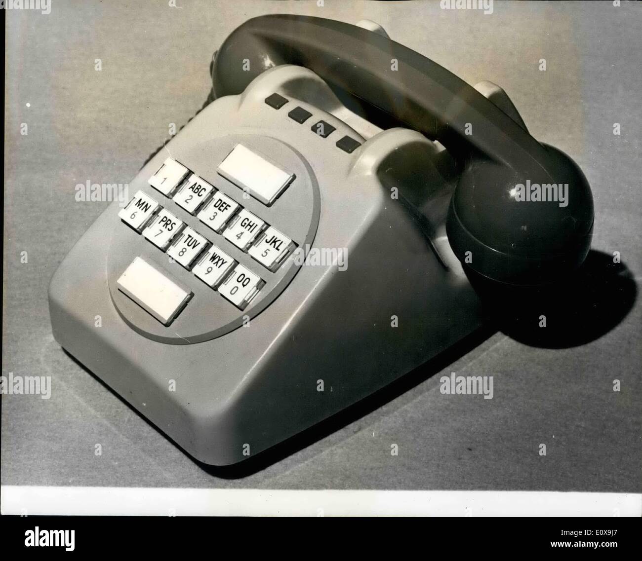 Dec. 12, 1965 - G.P.O. Press-Button telephone experiment.: The G.P.O ...