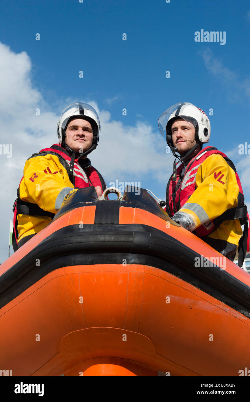 Lifeboat crew hi-res stock photography and images - Alamy