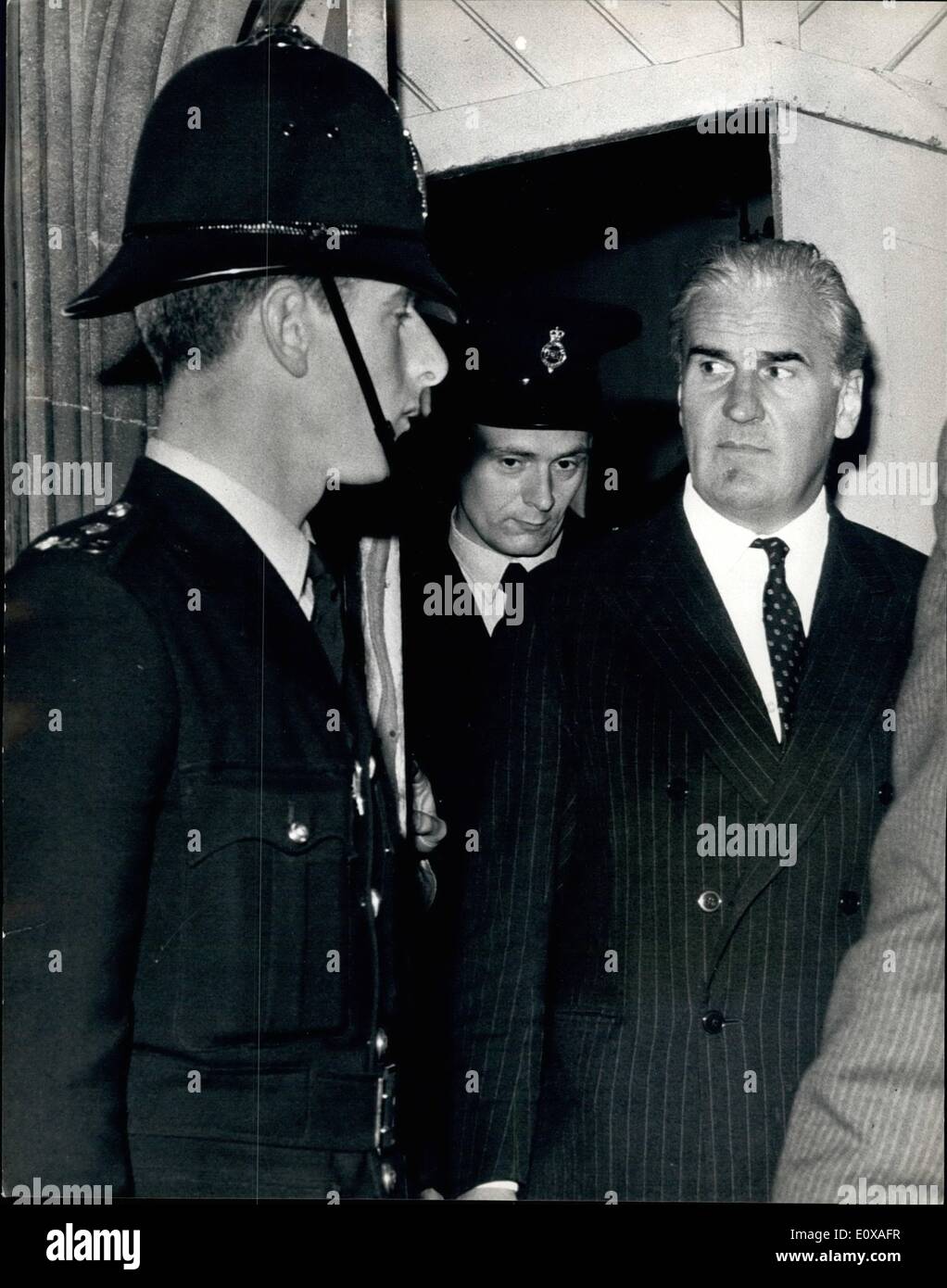 Jan. 01, 1966 - Major Smedley in Court. War hero Major Oliver Smedley ...