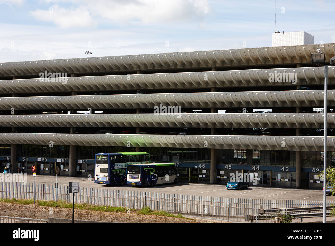 Preston bus station England UK Stock Photo - Alamy