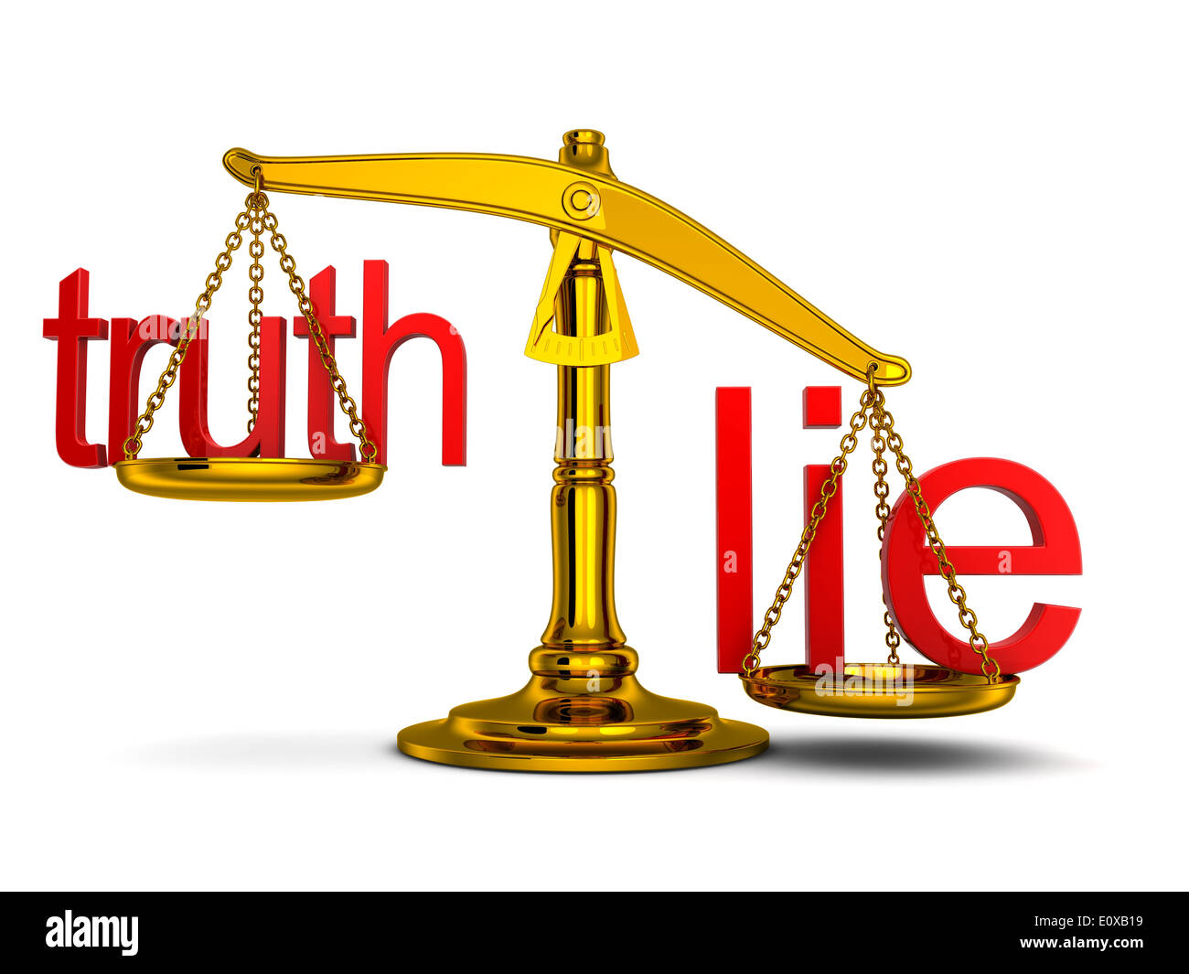 Lie scale hi-res stock photography and images - Alamy