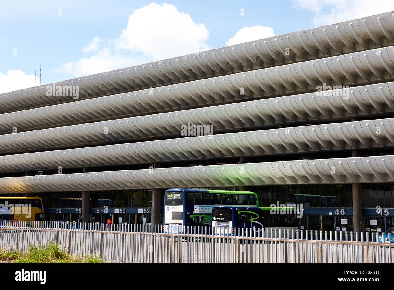 Preston bus station England UK Stock Photo - Alamy