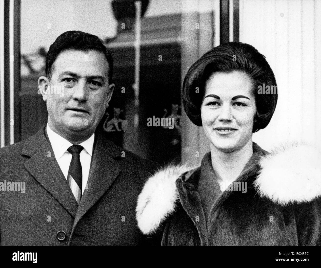 President Rene Barrientos and his wife visiting Zurich Stock Photo - Alamy