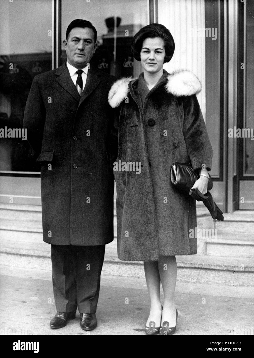 President Rene Barrientos and his wife visiting Zurich Stock Photo - Alamy