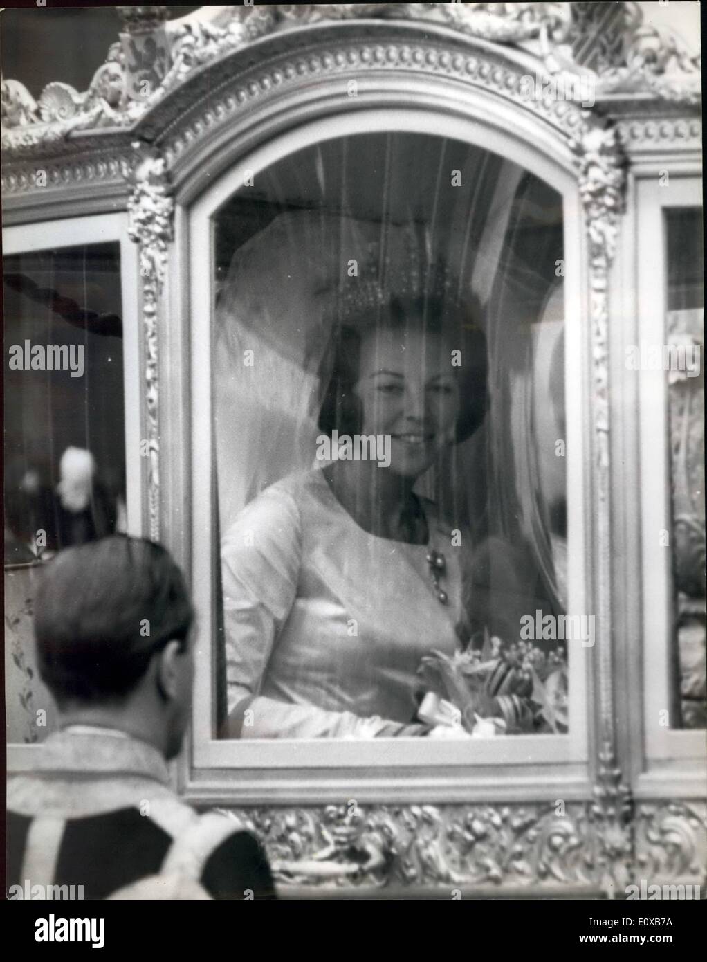 Mar. 03, 1966 - Royal Wedding In Amsterdam: Crown Princess Beatrix of ...