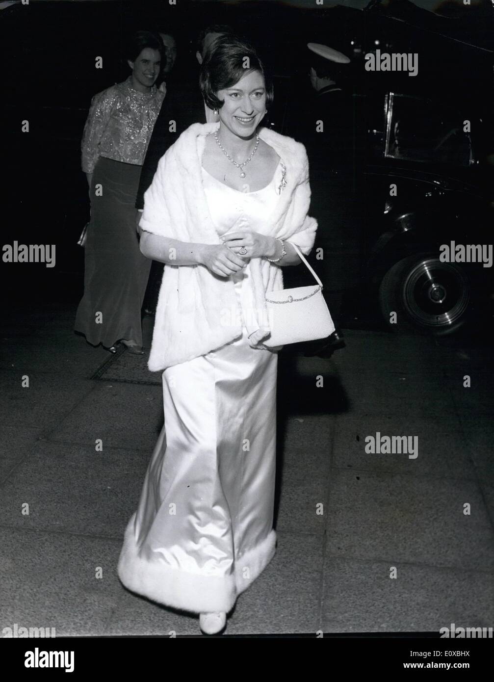 Mar. 03, 1966 - Princess Margaret sees 'The insect play': Photo shows ...