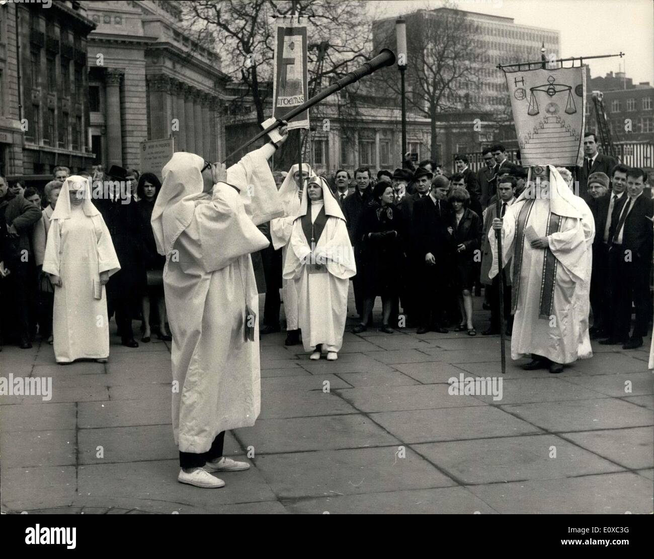 Mar. 21, 1966 - Druids Hall The First Day Of Spring On Tower H: On ...