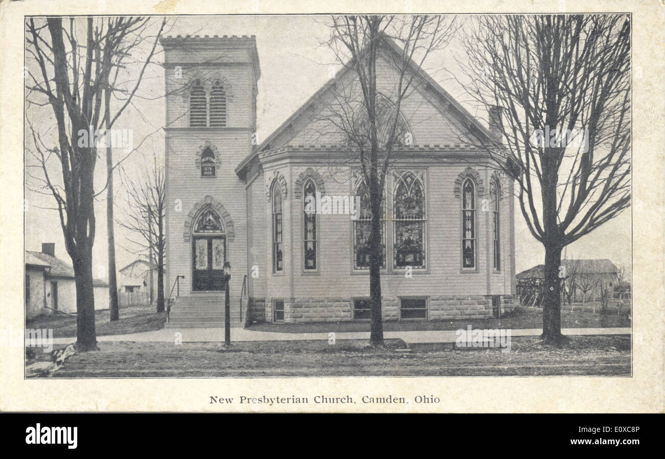 The New Presbyterian Church in Camden, Ohio, represents a key religious ...