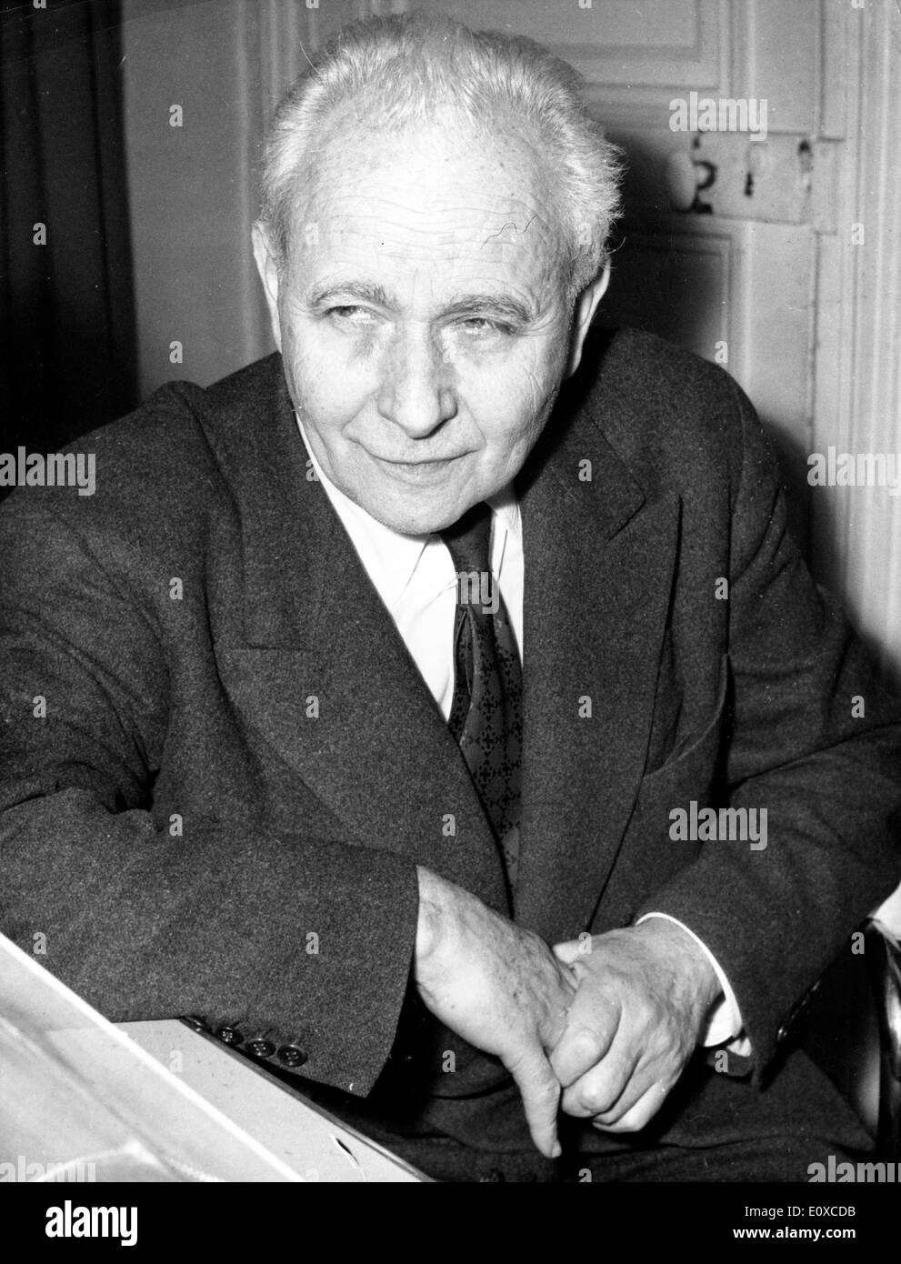 French poet Louis Aragon Stock Photo - Alamy