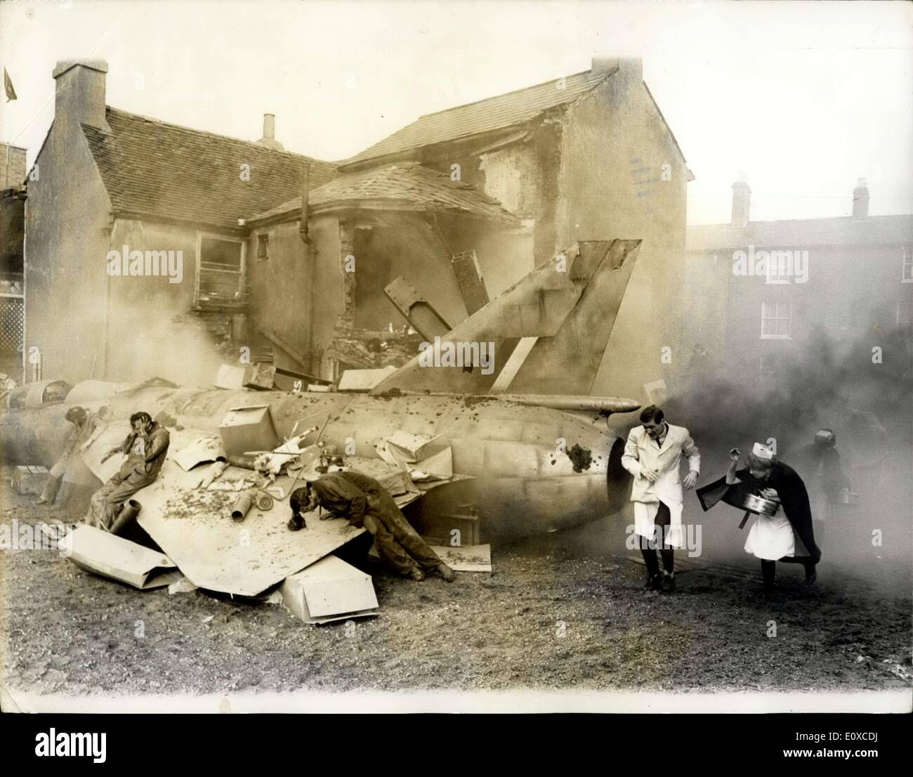 Feb. 21, 1966 - ''Air Crash'' for emergency ward 10'': Sir John Wilder ...