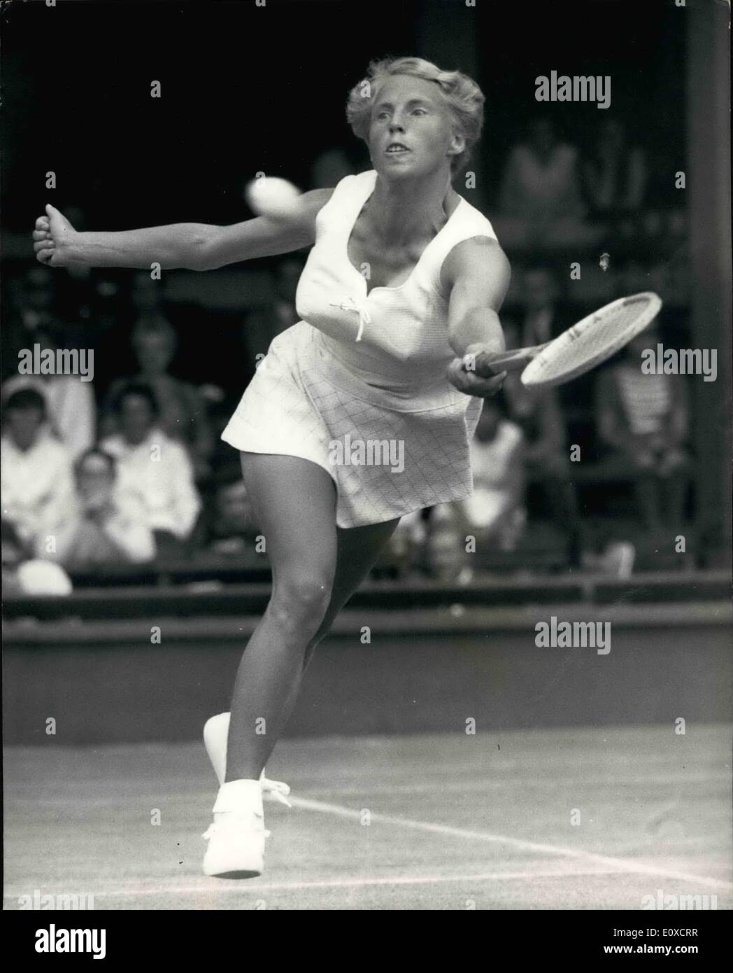 Jun. 06, 1966 - Ann Jones Beats Nancy Richey In Wightman Cup Match ...