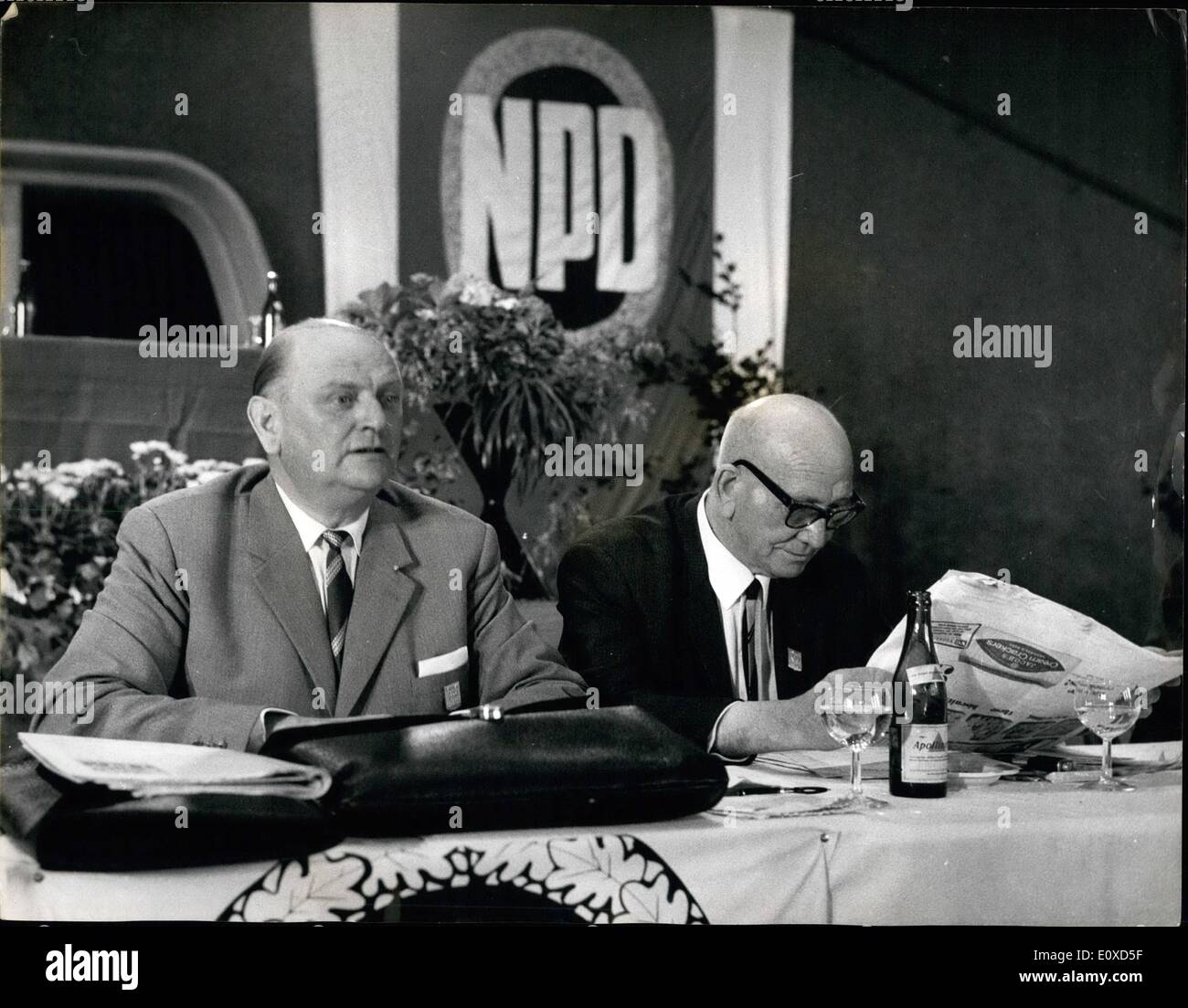 The annual congress german nationalist party ndp opens karlshure hi-res ...