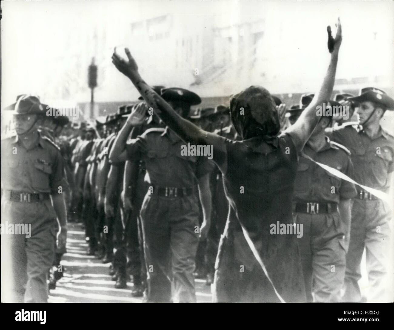 Jun. 06, 1966 - Woman Splattered in red paint - in Vietnam Protest ...