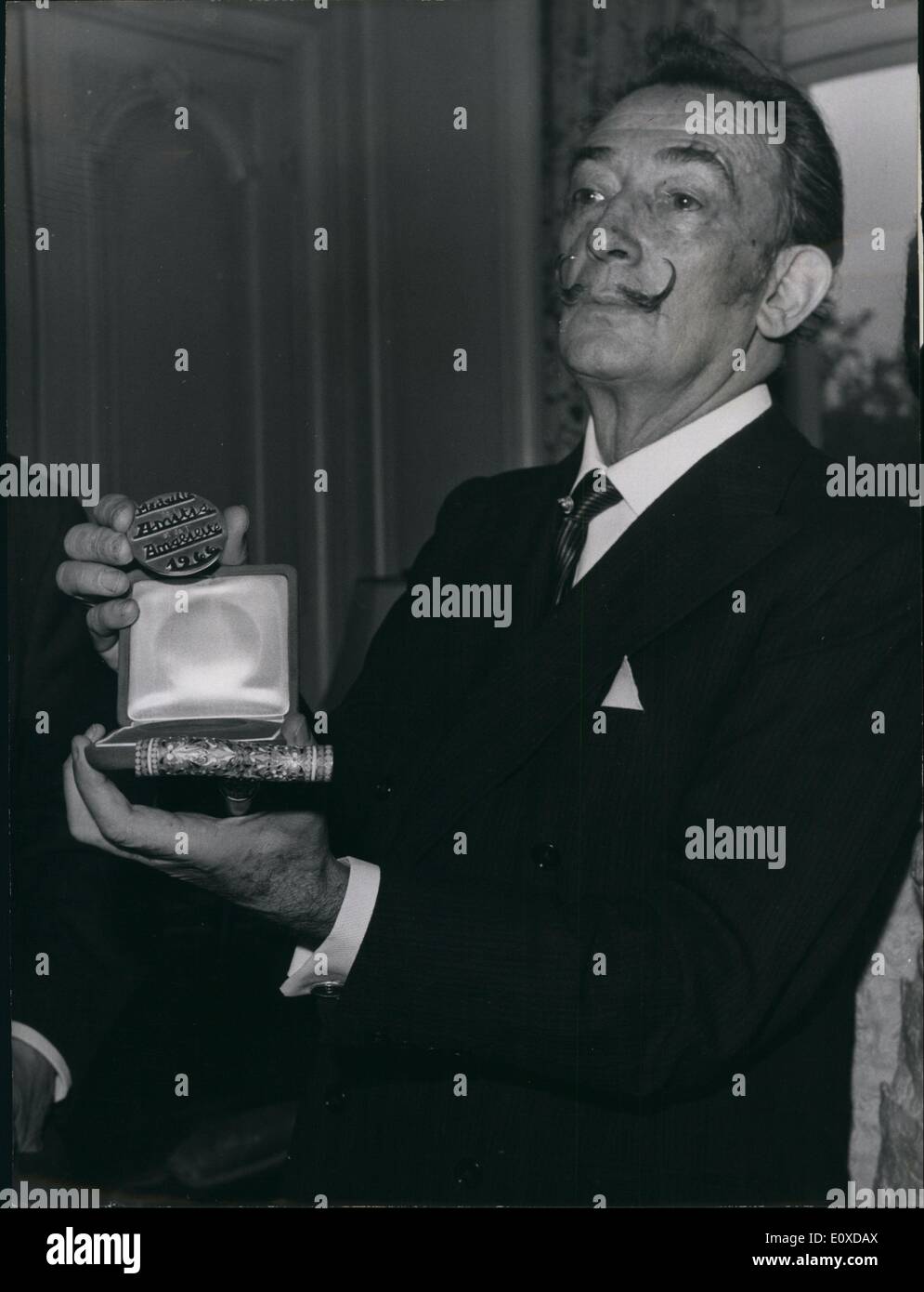 May 05, 1966 - Salvador Dali awarded medal of friendship and courtesy ...