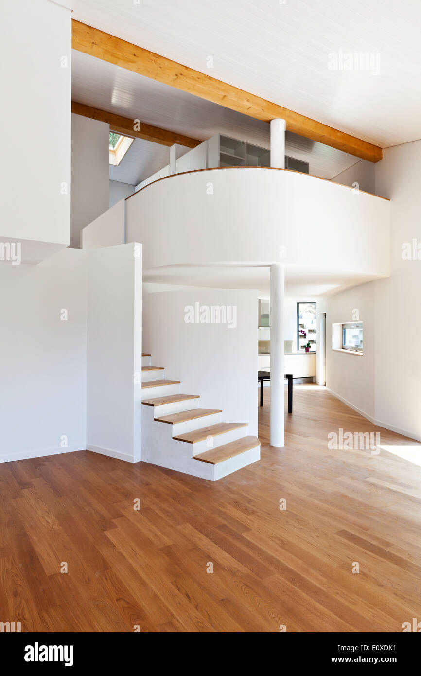interior modern house, large open space Stock Photo - Alamy