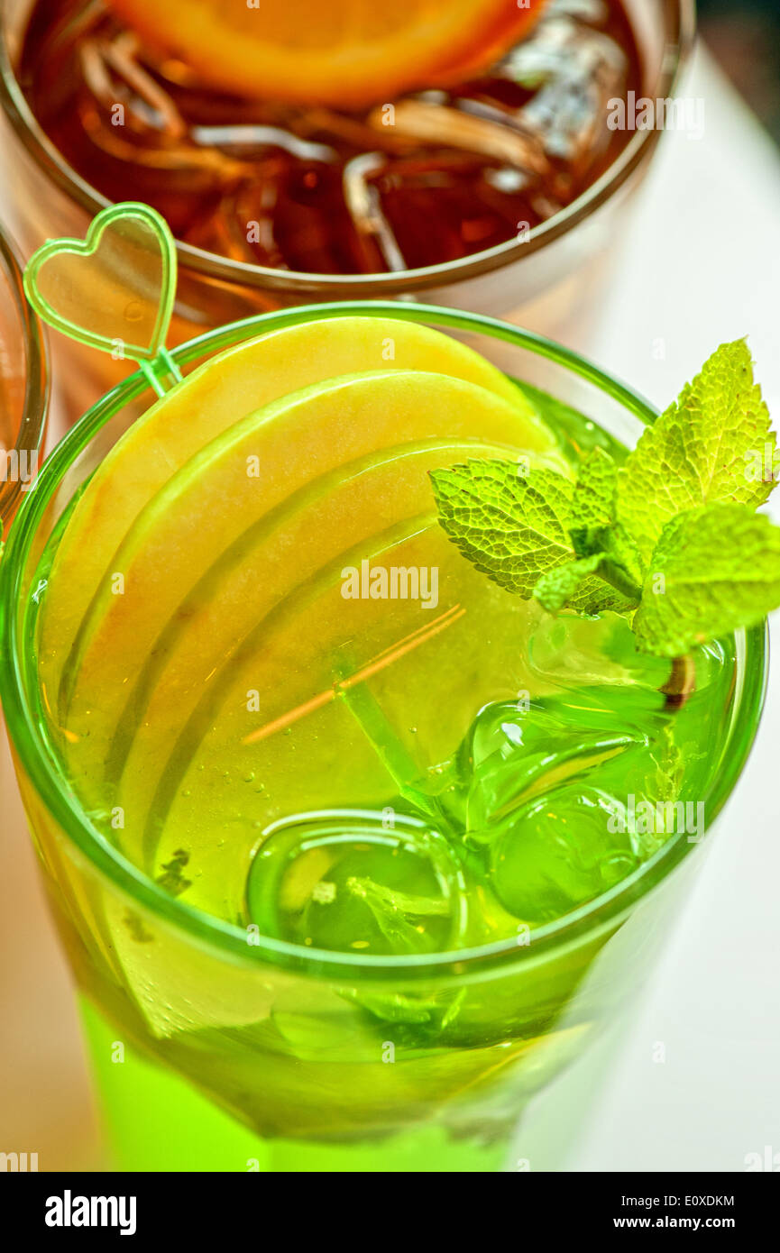 fresh cold tea Stock Photo - Alamy